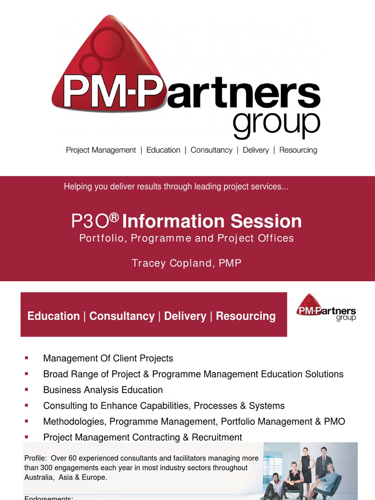 PM-Partners Group P3O Presentation | PDF | Business | Accountability
