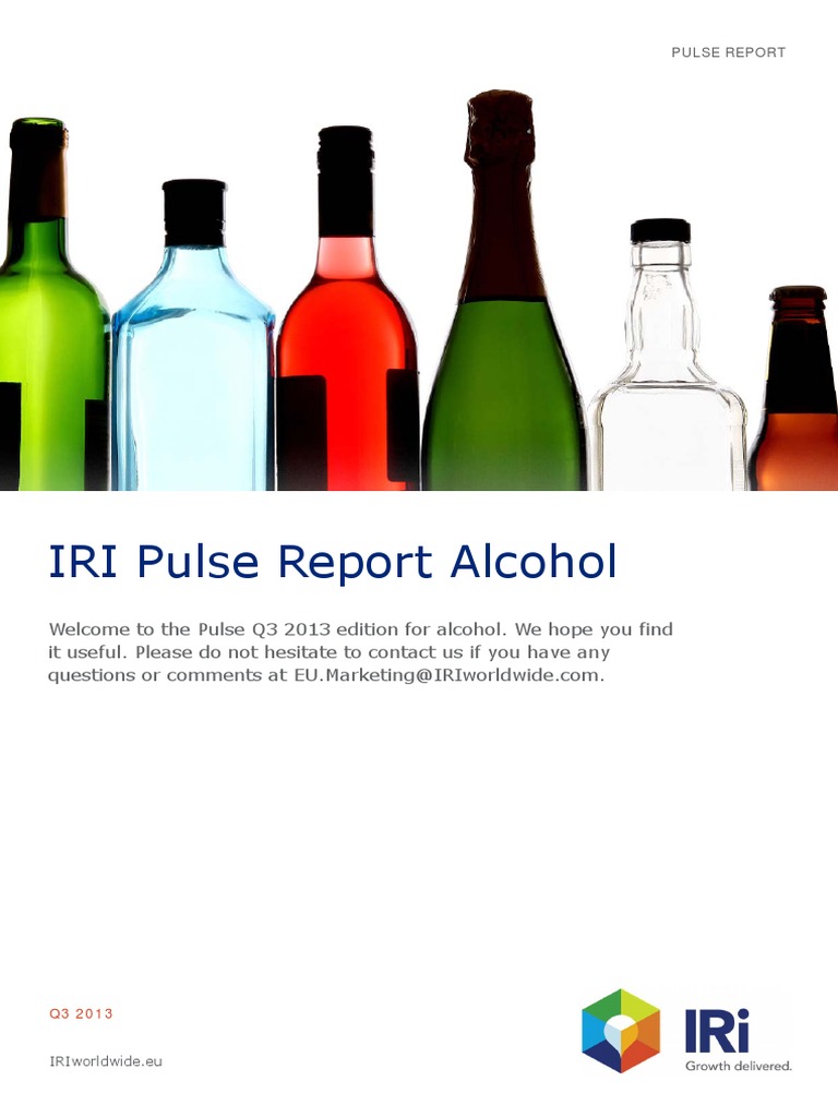 Pulse Report Alcohol Q3 2013 | PDF | Distilled Beverages | Cider