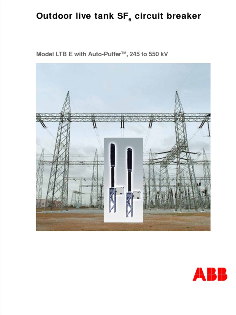 LTB E CB Brochure | PDF | Electric Power Distribution | Insulator ...
