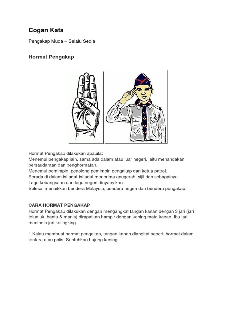 Cogan Kata N Hormat | PDF