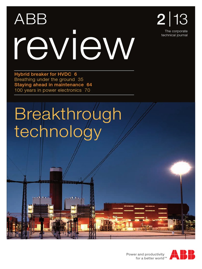 ABB Review NR 2 2013 | PDF | High Voltage Direct Current | Mosfet