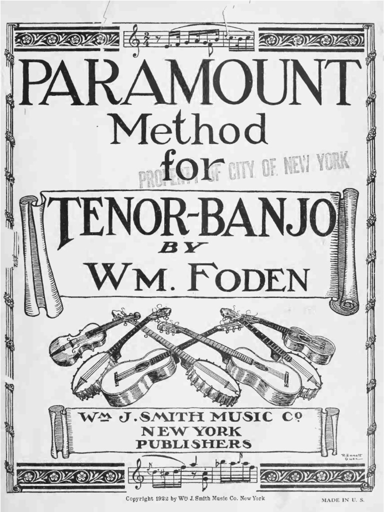 Paramount Tenor Method | PDF | Minor Scale | Pitch (Music)