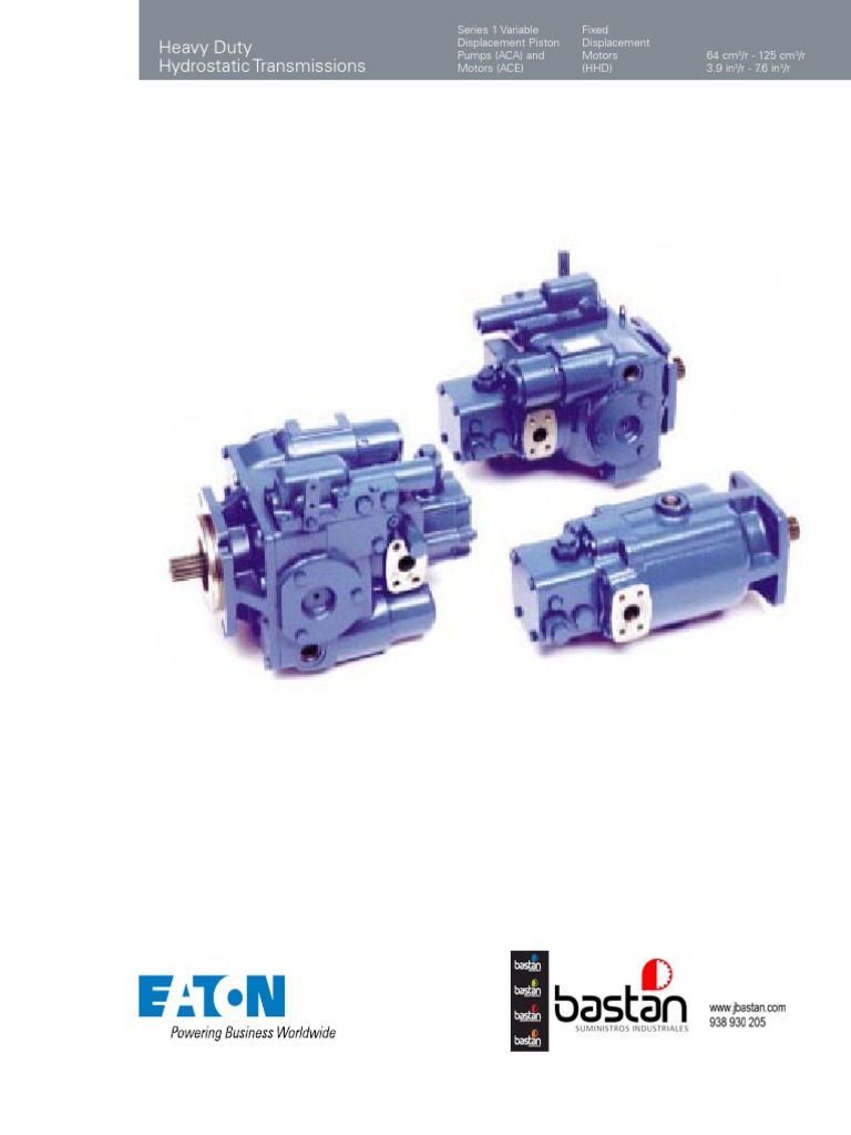 Eaton Catalogo General | PDF | Pump | Transmission (Mechanics)