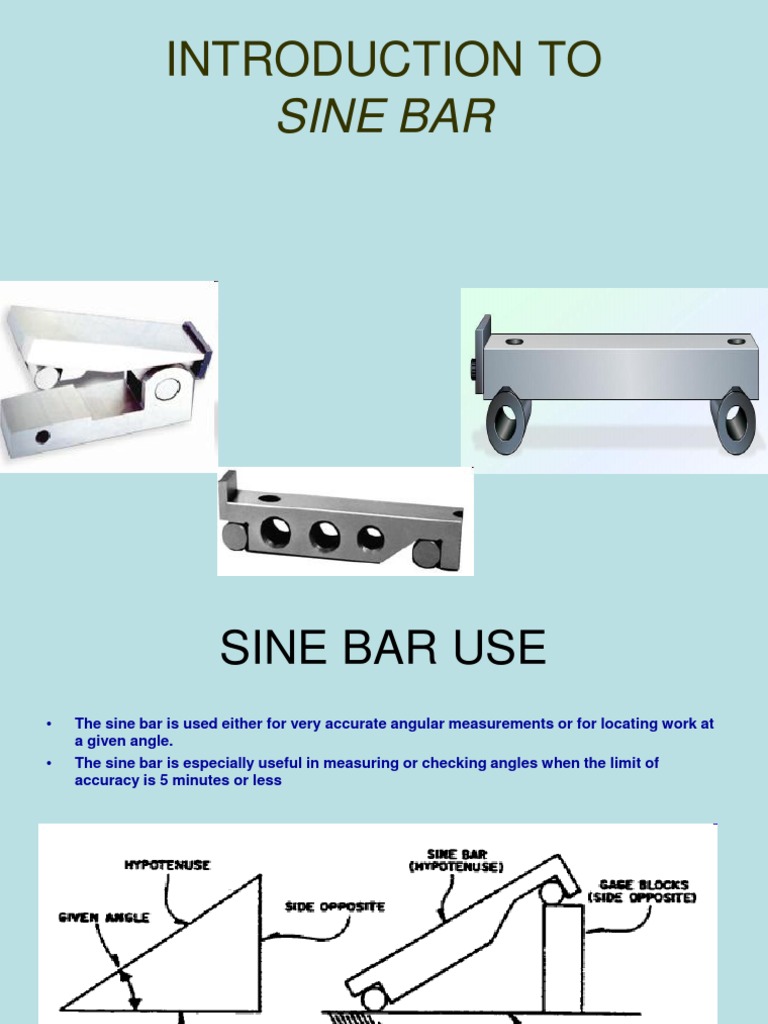 Types Of Sine Bar