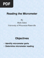 Micrometer Reading Guide | PDF | Tools | Teaching Mathematics