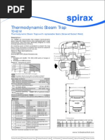 Forbes Marshall CMTD42M-F Steam Trap | PDF | Valve | Steam