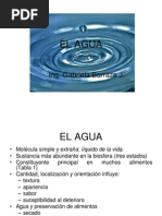 Tipos de Agua y Curvas de Labuza | PDF | Carbohidratos | Agua