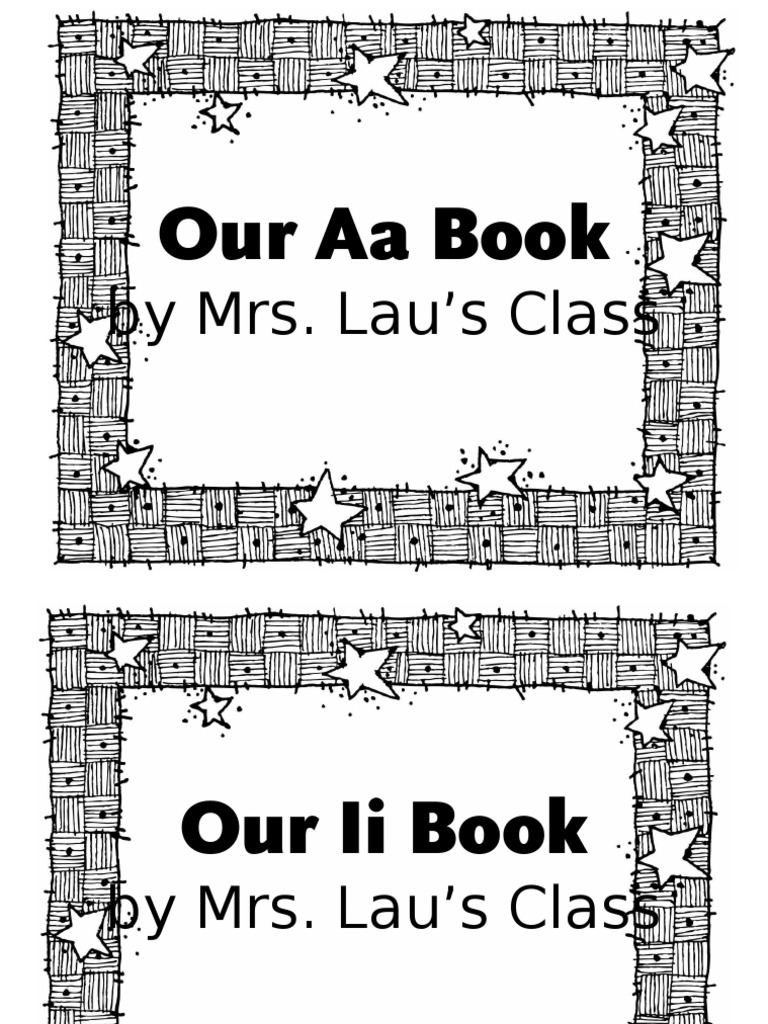 Alphabet Book Covers | PDF