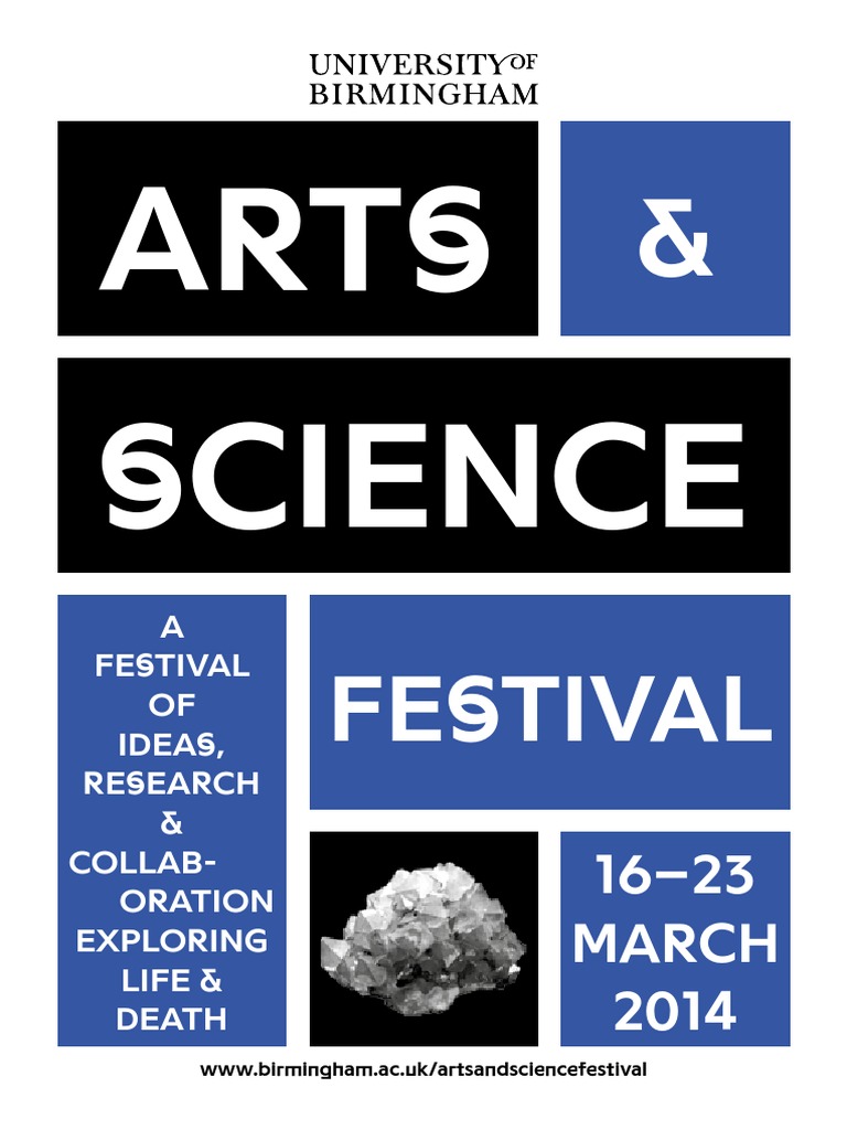 Arts & Science Festival (16-23 March 2014) E-Brochure | Birmingham | Museum