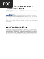 Basic Character Design & Model Sheets Guide | PDF