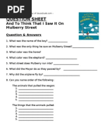 A Bike Like Sergio's Teachers' Guide | PDF | Reading Comprehension ...