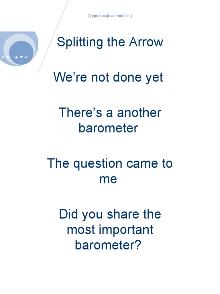 Splitting The Arrow | PDF | Prayer | Religious Belief And Doctrine