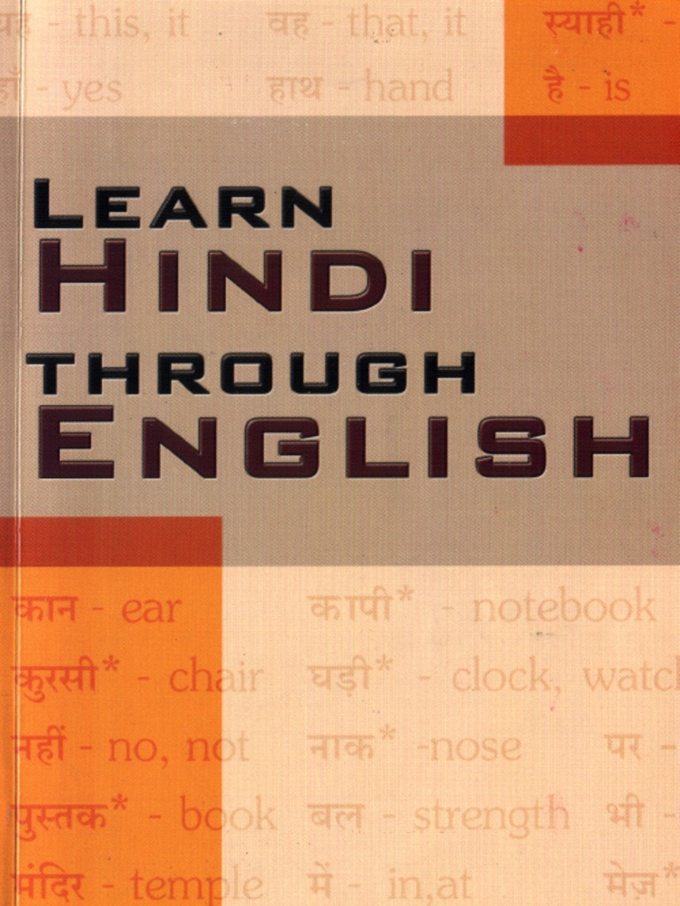 Learn Hindi Through English | PDF