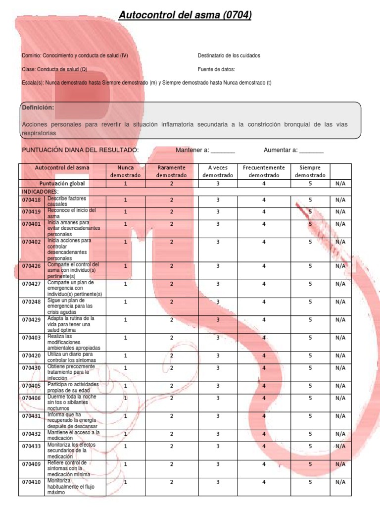 Autocontrol del Asma: Estrategias Efectivas | PDF | Asma | Rtt