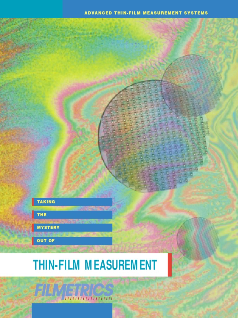 Filmetrics - Advanced Thin Film Measurement | PDF | Thin Film ...
