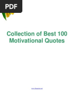Inspiring Quotes for Daily Motivation | PDF