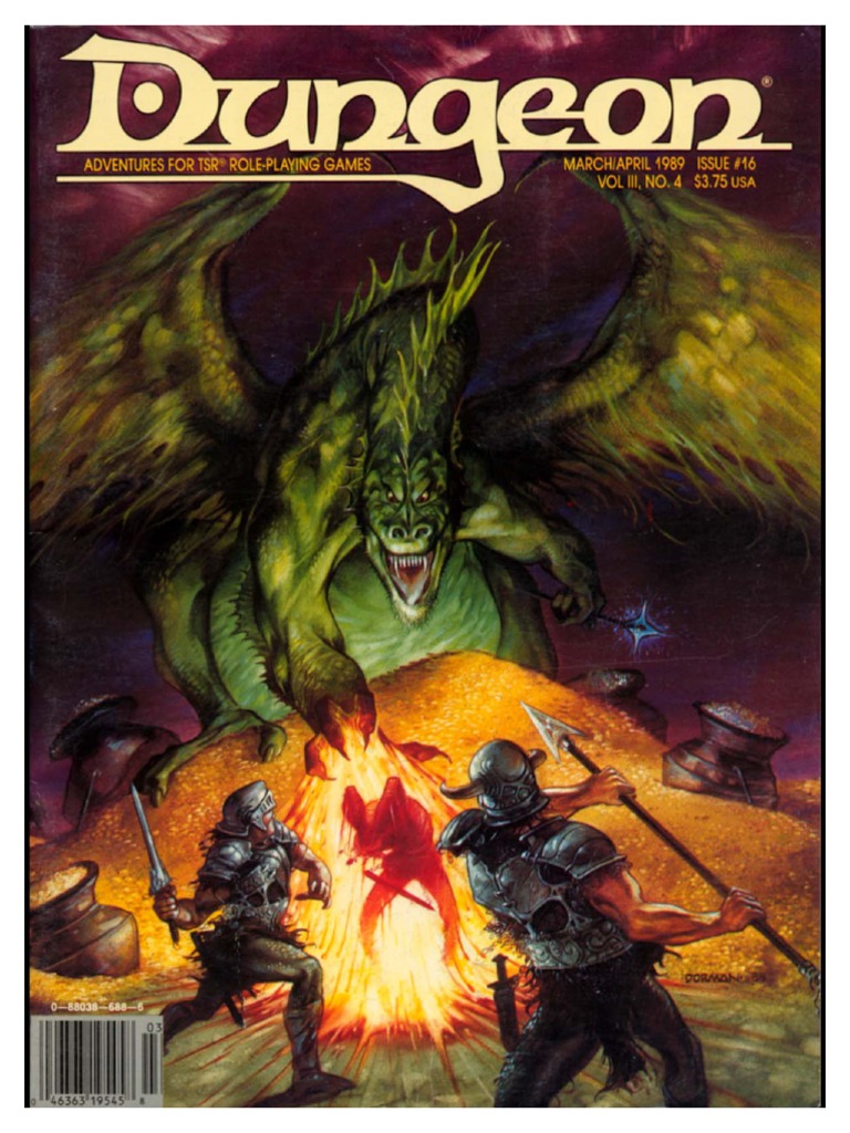 Dungeon Magazine - 16 | PDF