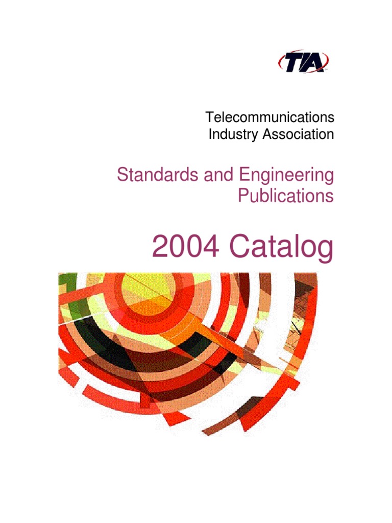 Tia Catalog | PDF | Optical Fiber | Telecommunication