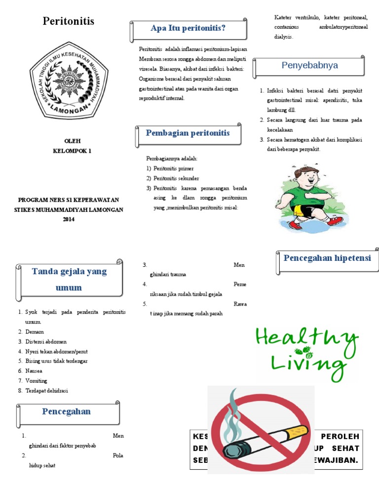 Leaflet Peritonitis | PDF
