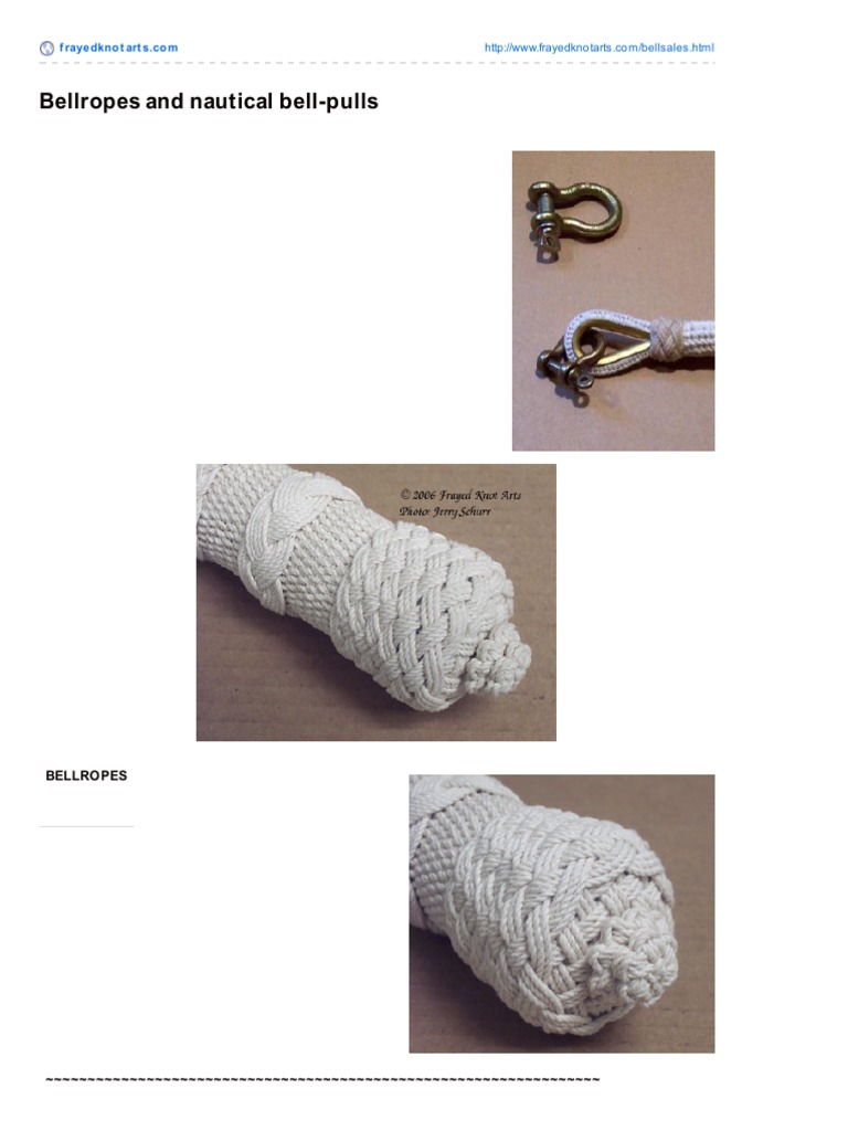Bell Ropes | PDF | Varnish | Rope