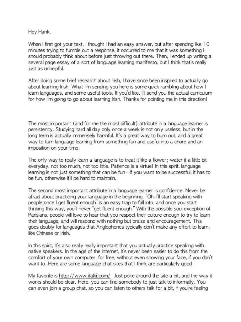 Resources For Learning Irish Gaelic | PDF | Irish Language | English ...