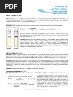 Biochemical Test Chart | PDF | Microbiology | Prokaryote