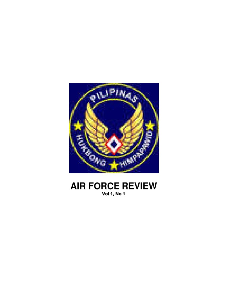 Air Force Review - Vol. 1, No. 1 | PDF | Unmanned Aerial Vehicle ...