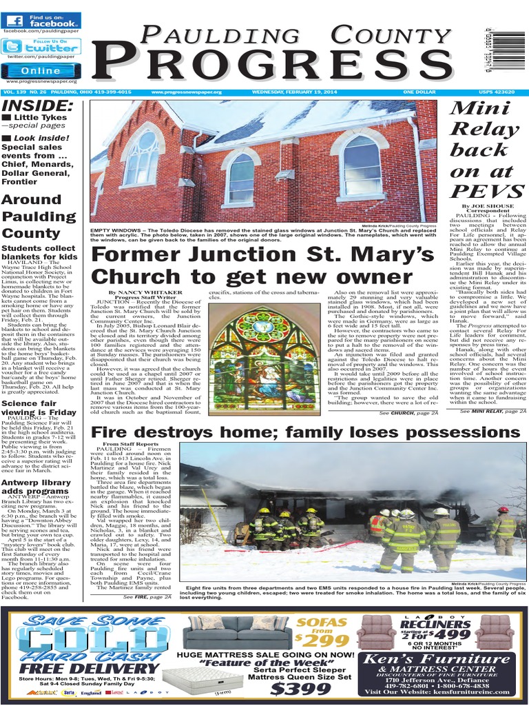 Paulding County Progress February 19, 2014 | PDF | Bald Eagle | Grizzly ...