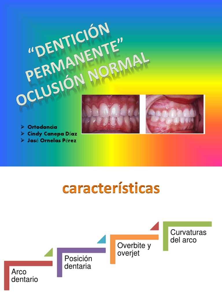 Llaves de La Oclusion Permanente | PDF | Anatomia dental | Ramas de ...