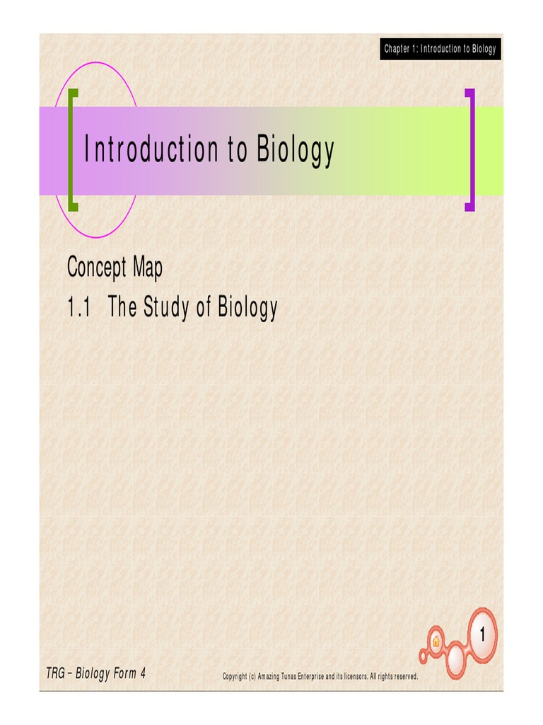 Chapter 1 Introduction To Biology | PDF | Organisms | Biology