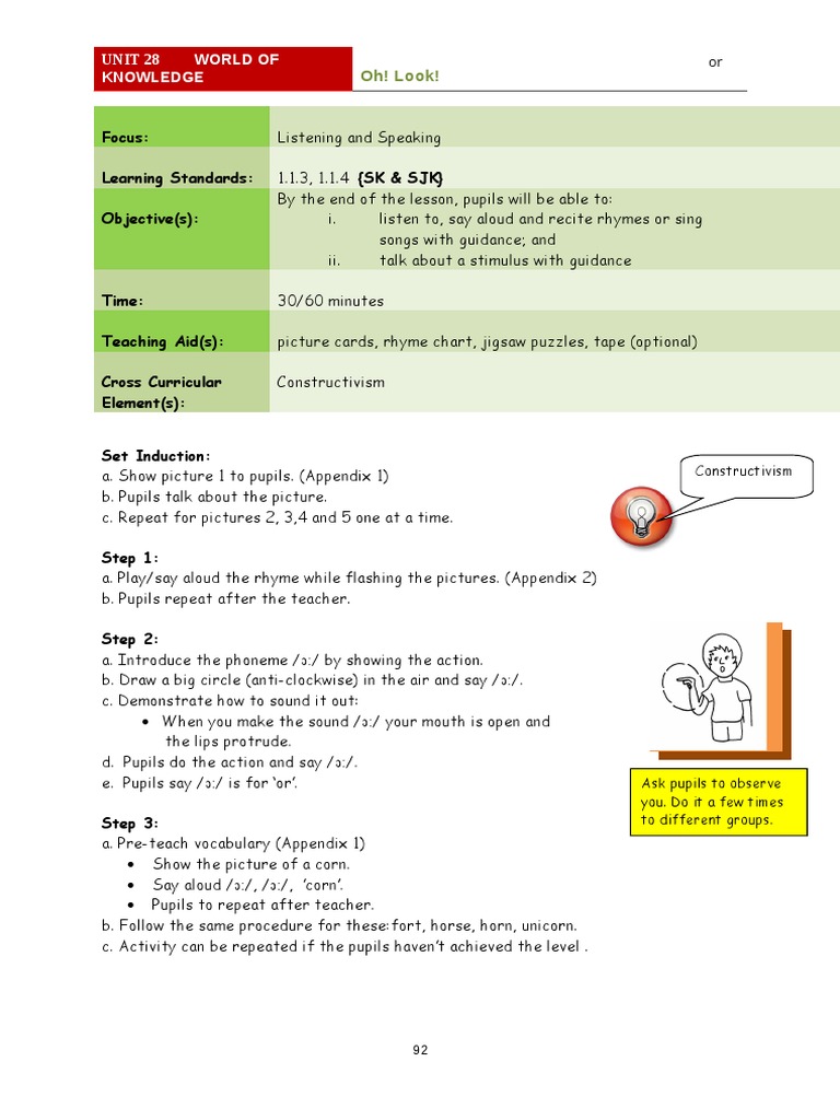Unit 28 LINUS YR 2 Module | PDF | Languages | Language Arts & Discipline