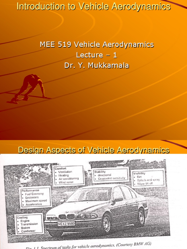 Introduction To Vehicle Aerodynamics | Download Free PDF | Lift (Force ...