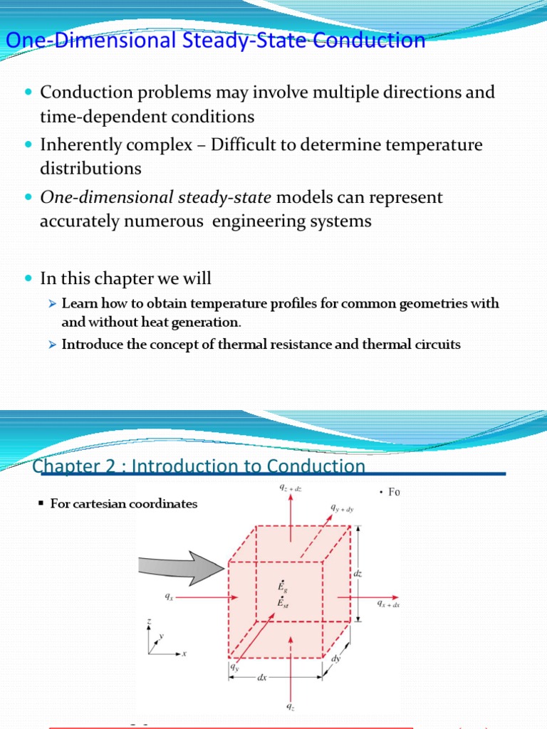 03.conduction Part1 | PDF | Thermal Conduction | Heat Transfer