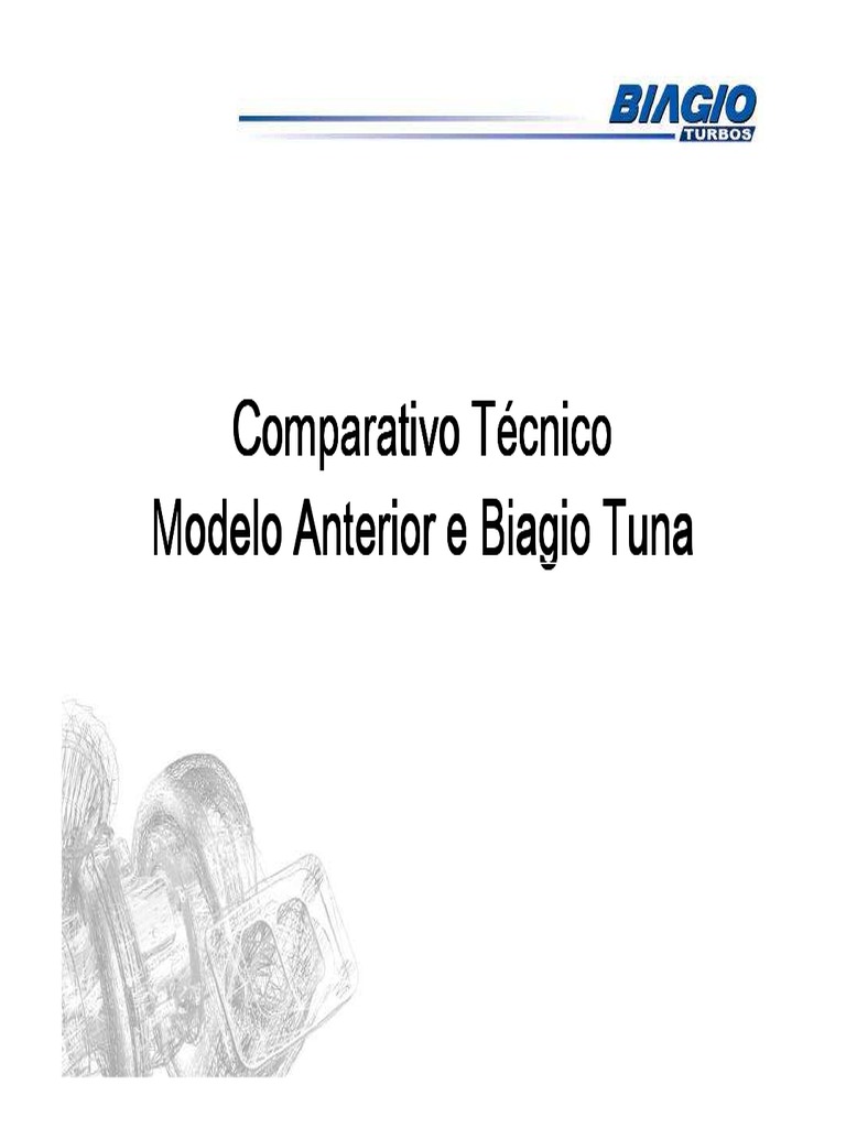 Nuevas Caracteristicas Del Turbo Biagio PDF | PDF | Turbocompressor ...