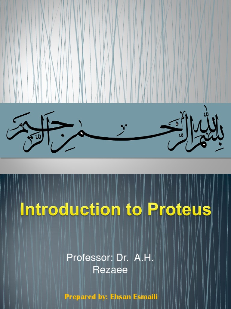 Introduction To Proteus v2 | PDF