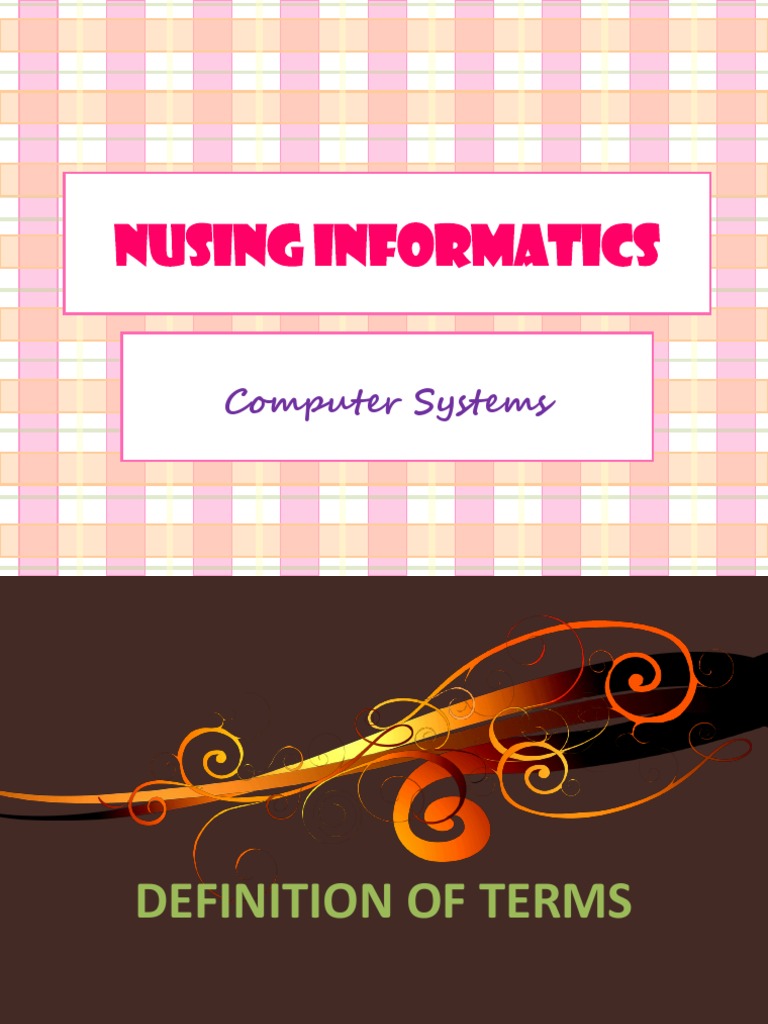 Nursing Informatics: Computer Systems | PDF | Databases | Computer Network