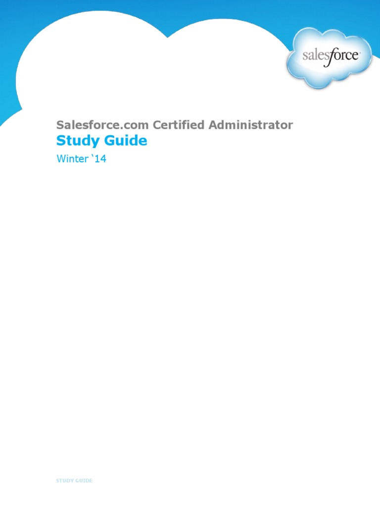 Salesforce Certified Administrator | PDF | Salesforce.Com | System ...