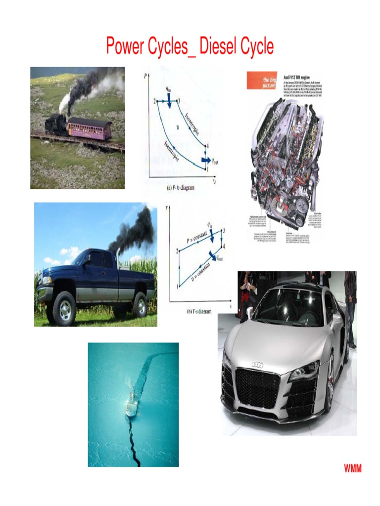 Diesel Cycle For Mechanical Engineers | PDF | Diesel Engine | Internal ...