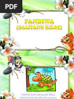 Grade 3 COT FILIPINO PANDIWA Q4 | PDF