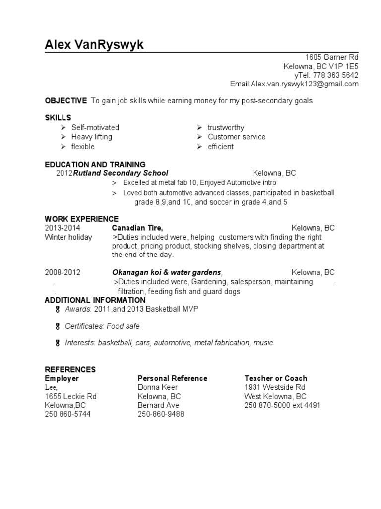 Alex Resume | PDF