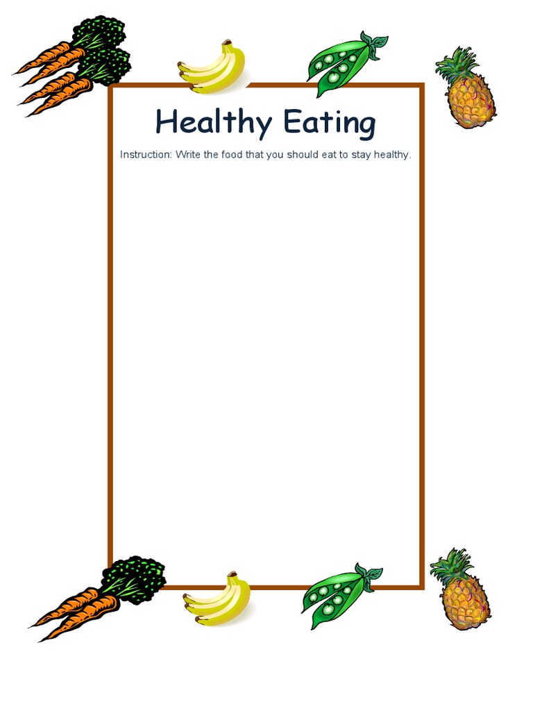 Essential Foods for Healthy Eating | PDF | Self-Improvement
