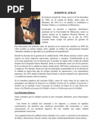 Biografía y Aportes de Joseph Juran | PDF | Calidad (comercial) | Business