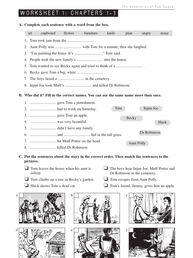 Tom Sawyer | PDF | The Adventures Of Tom Sawyer