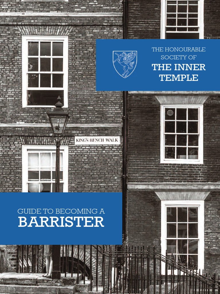 Inner Temple Prospectus | PDF | Barrister | Legal Education