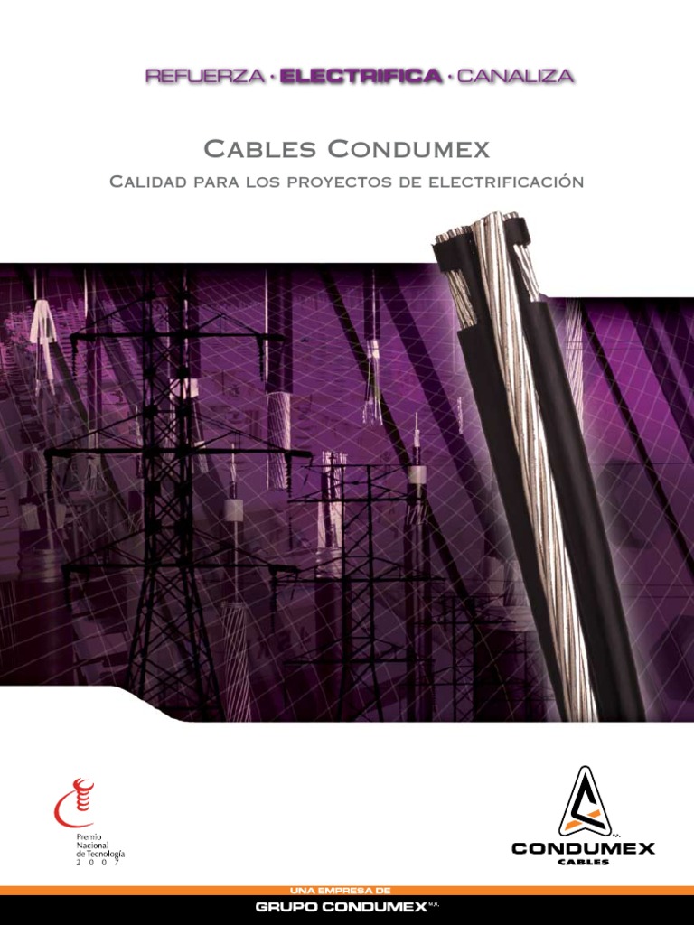 Catalogo Cables Condumex | PDF