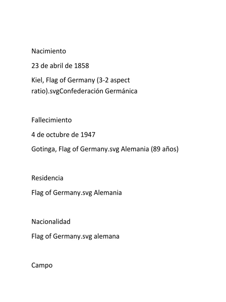 Biografia de Max - Uribe Sanchez | PDF | Física Aplicada e ...