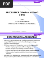 PDM: Metode Penjadwalan Proyek | PDF