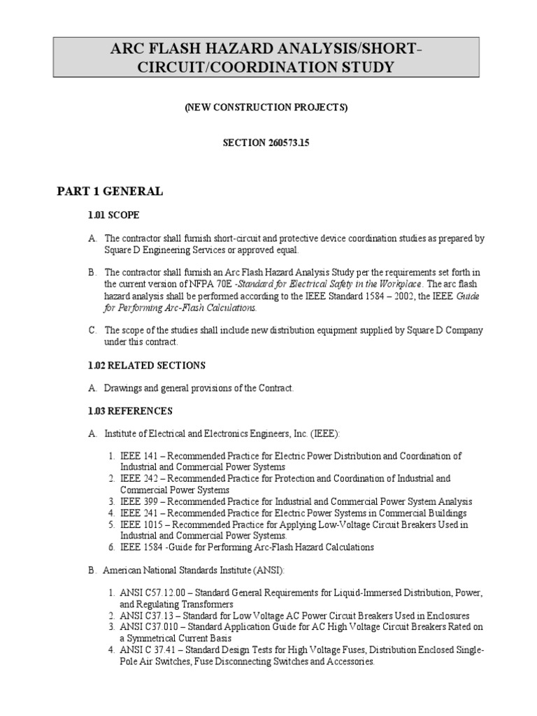 arc-flash-hazard-analysis-short-circuit-coordination-study-part-1
