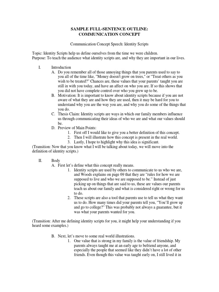 Understanding Identity Scripts | PDF | Concept | Identity (Social Science)