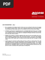 Dashen Beer | PDF | Brewing | Beer